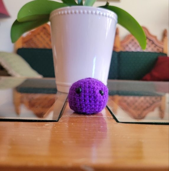 Accents | One Silky Soft Purple Stress Ball | Poshmark